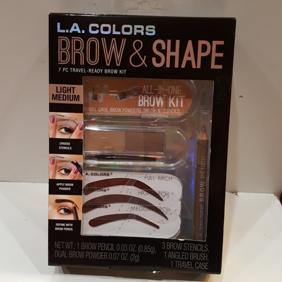 L.A. Colors | Makeup | La Colors Ready Set Brow Brow Kit | Poshmark